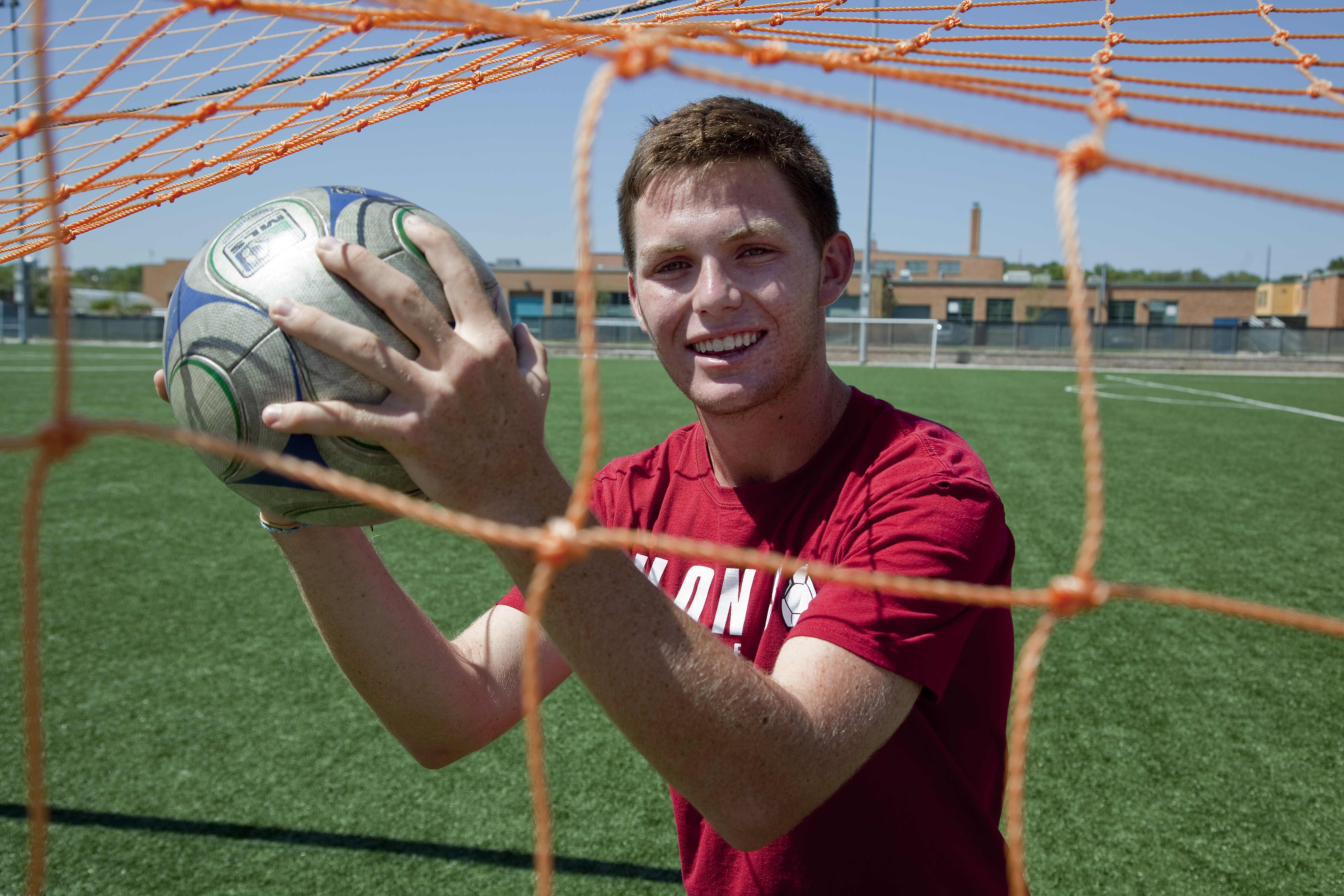 Lawrence High’s Justin Riley thriving on taxing club soccer circuit ...
